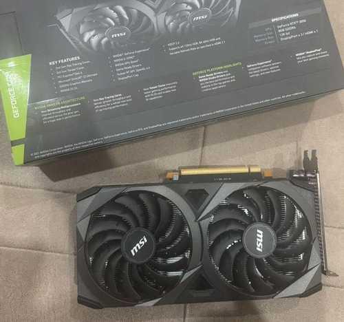 Видеокарта nvidia GeForce RTX 3050 MSI 8Gb