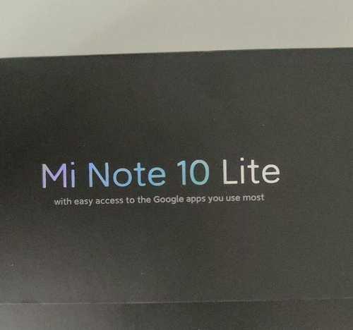 Xiaomi Mi Note 10 Lite, 6/128 ГБ