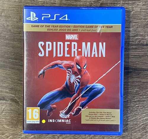 Marvel Spider-Man / Человек паук игра PS4