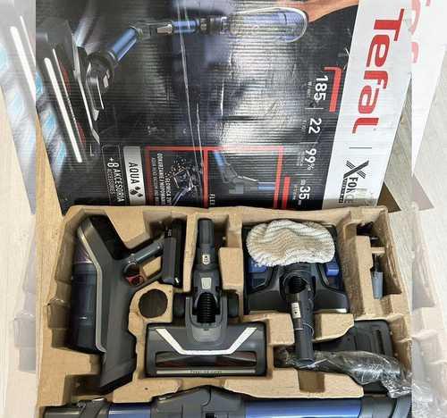 Пылесос вертикальный tefal x-force 8.6