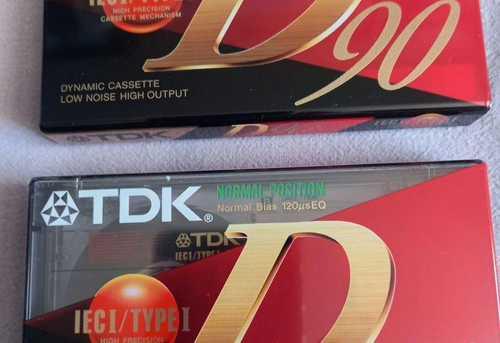 Аудиокассеты новые TDK, JVC, Махеll