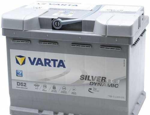 Аккумулятор varta Start Stop Plus (D52) 60 Ач 680