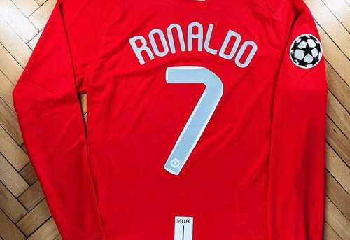 Fc Manchester United Ronaldo футбольная кофта Nike