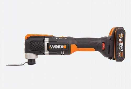 Реноватор аккумуляторный worx WX696, 20В, 2Ач х1