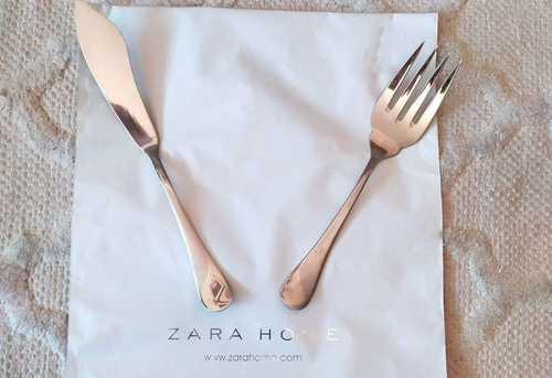 Сервировочная вилка и рыбный нож Zara Home