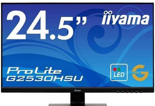 Монитор 24.5" Iiyama g2530hsu 1920x1080, 75 Гц, TN