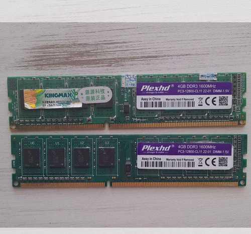 Оперативная память ddr3 4 gb 1600