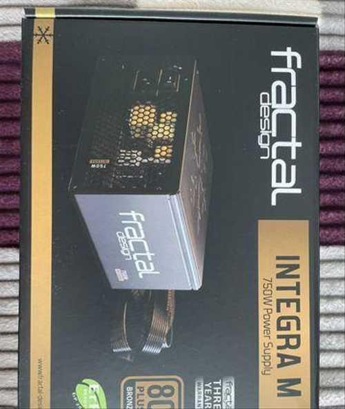 Блок питания Fractal design integra M 750w