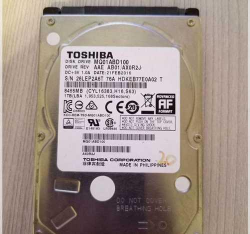 Toshiba 1TB