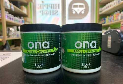 Нейтрализатор запахов ONA Block Apple Crumble 170г