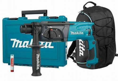 Перфоратор Makita HR2470 + рюкзак + смазка (makita