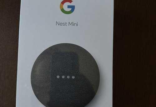 Колонка Google nest mini 2 generation