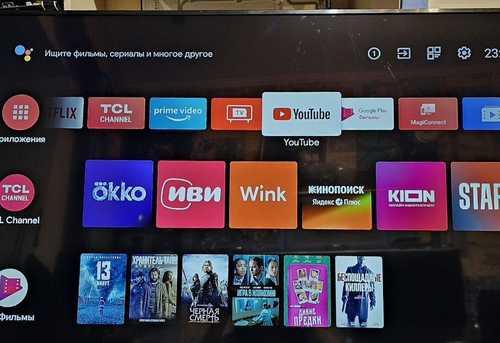 Tcl 55p615 смарт тв 4к