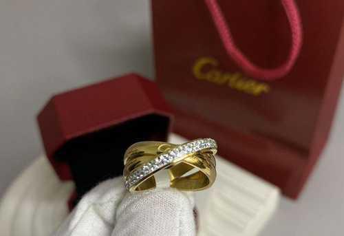 Кольцо cartier trinity