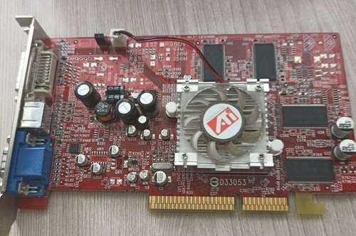 Видеокарта Radeon 9600 Pro 128Mb 600Mhz 128 bit