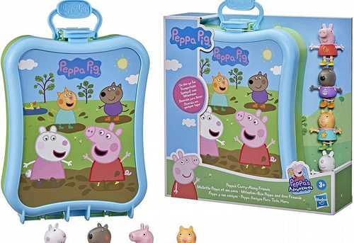 Игровой набор Hasbro Peppa Pig 4 фигурки в футляре