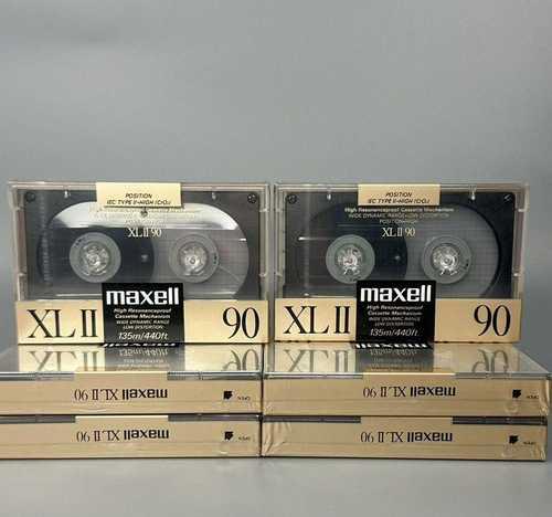 Аудиокассеты maxell xl ii 90