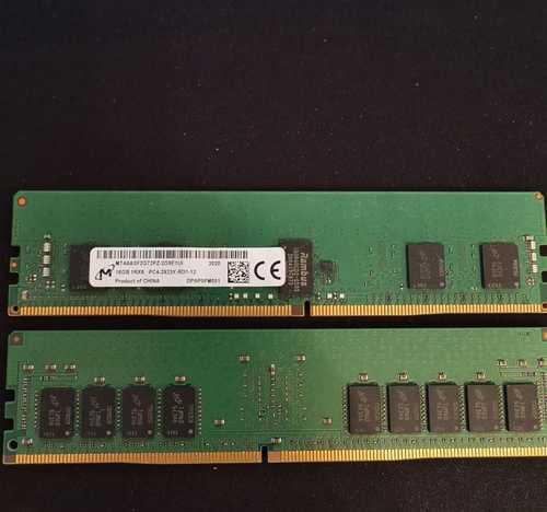 Серверная оперативная память Micron 32gb ddr4