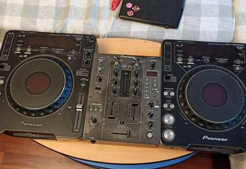 Dj аппаратура Pioneer CDJ 1000 mk3 + DJM 400