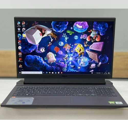 15.6" DELL G15 5510, Core i5, RAM 16ГБ, 512 ГБ, GeForce RTX 3050 Ti 4 ГБ
