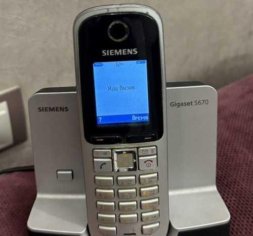 Телефон dect Siemens Gigaset S670