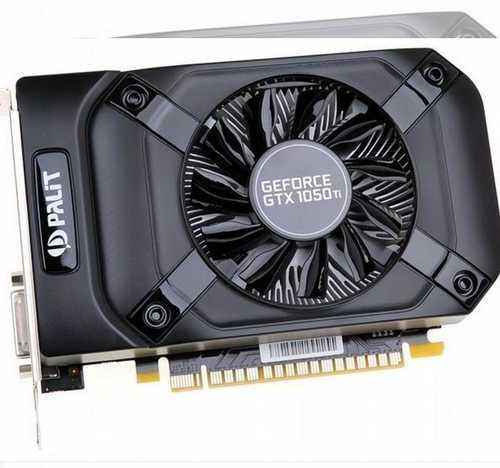 Видеокарта gtx 1050 ti 4gb palit