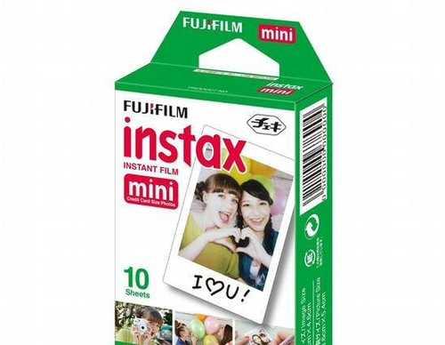 Картриджи Fujifilm Instax Mini, 10 снимков