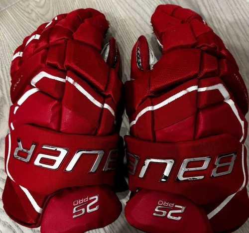 Краги хоккейные bauer 2s pro, размер 14-36см