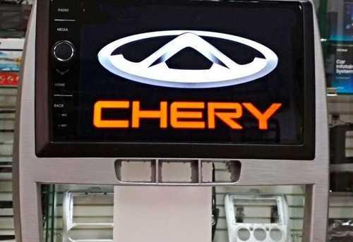 Chery tiggo t11 FL магнитола Android с крутилкой
