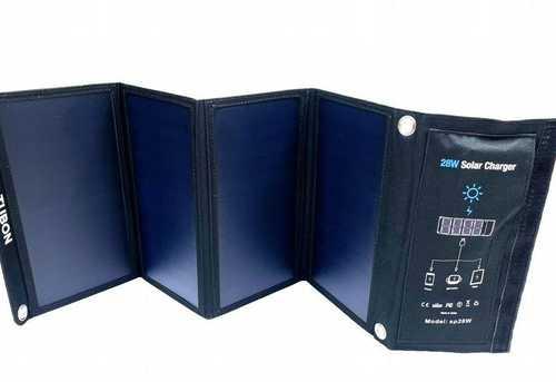 Портативная солнечная панель Tubon 28W 28Вт