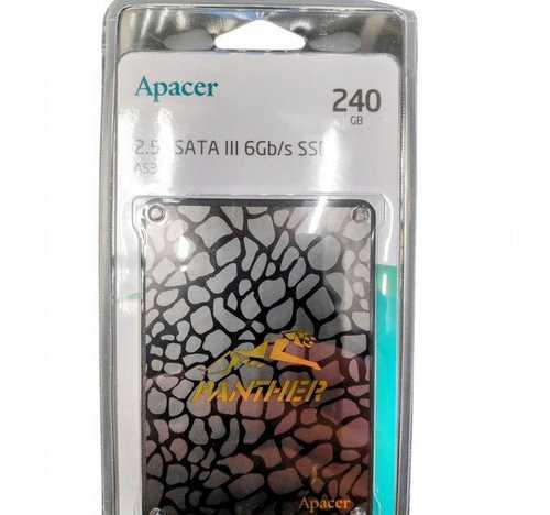 2.5" sata-III 240гб Apacer AS340 AP240GAS340G-1