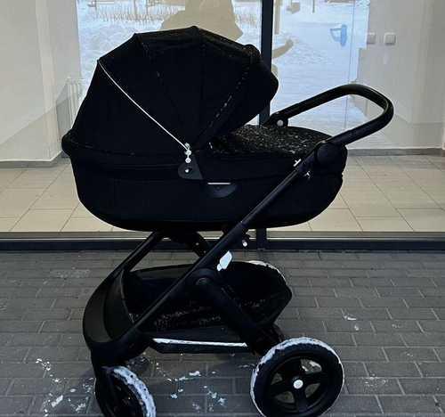 Коляска stokke trailz 2 в 1 черная