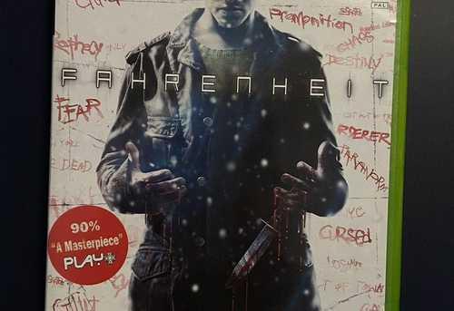 Fahrenheit Xbox Original