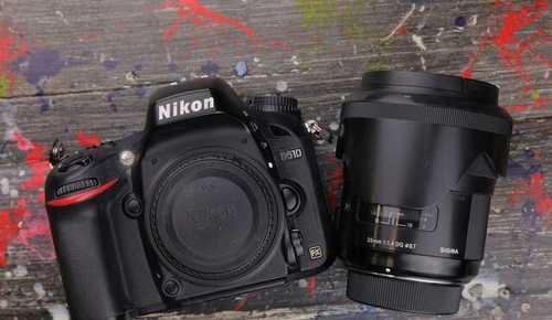 Nikon D610 Body + Sigma AF 35mm F/1.4 DG HSM ART