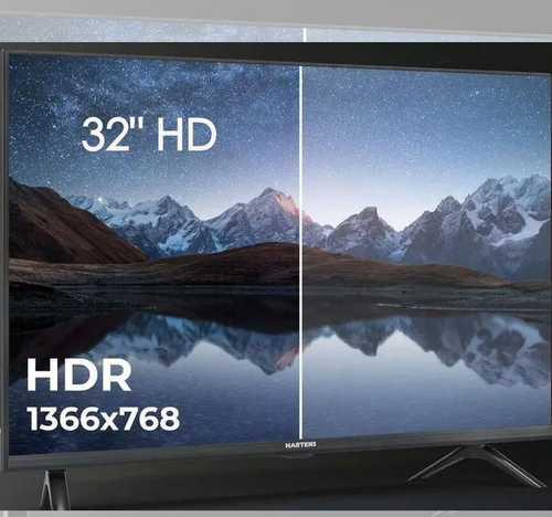 Новый телевизор Hartens 32 дюйма SMART TV