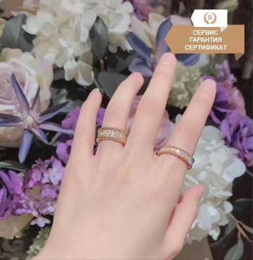 Кольцо Ван Клиф с бриллиантами 0,55ct