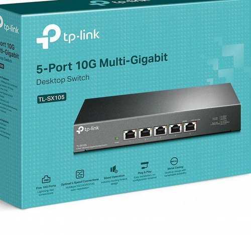 TP-Link Коммутатор TL-SX105 неуправляемый