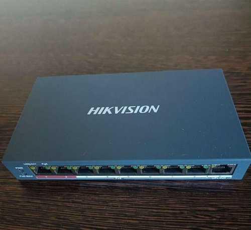 Коммутатор PoE Hikvision DS-3E0109-E (C)