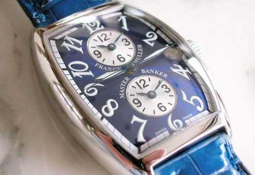 Franck Muller Master Banker Blue Dial 5850 MB