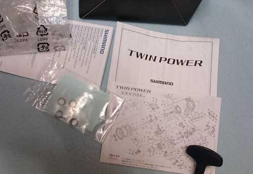 Катушка shimano 20 twin power 3000MHG