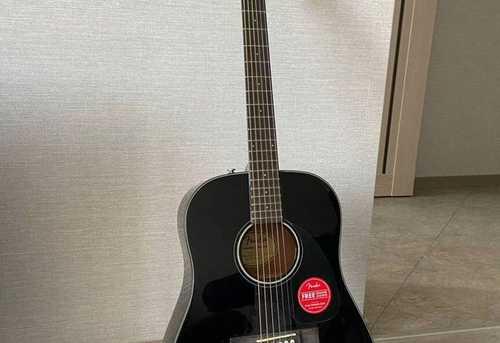 Акустическая гитара Fender CD-60 dread V3 DS BLK