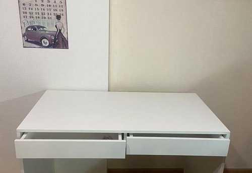 Письменный стол с ящиками белый новый