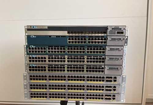 Коммутаторы Cisco 3560x 3750x 3850 4948e