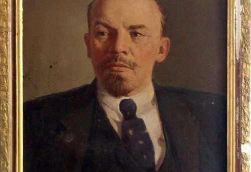 Портрет В.И. Ленина (масло, холст)