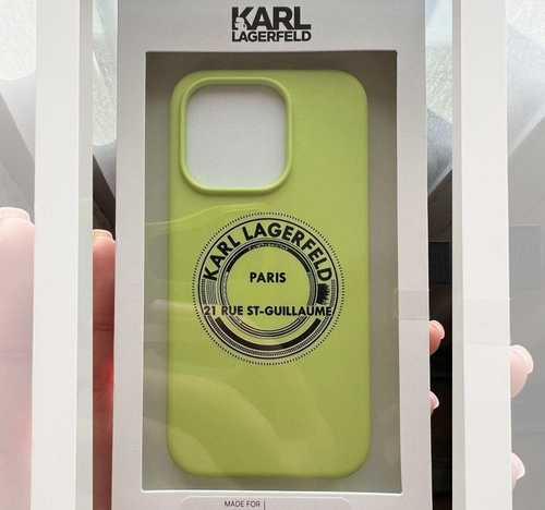 Чехол Karl Lagerfeld для iPhone 15 pro