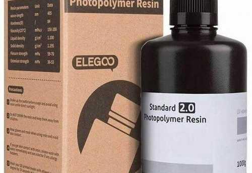 Фотополимер Elegoo Standard Resin V2.0 Белый, 1 л