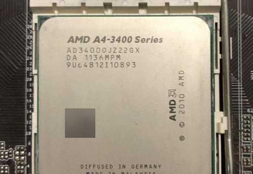 Процессор AMD A4-3400 FM1