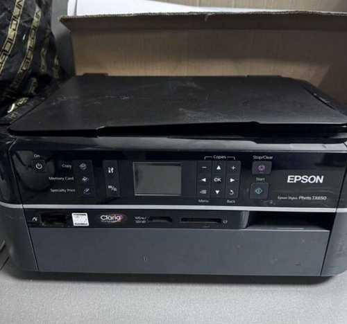 Мфу epson с снпч TX650