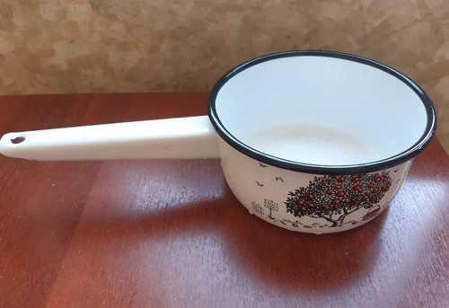Ковшик эмалированный