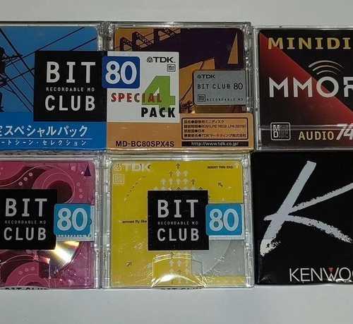 Минидиск TDK Bit Club Kenwood victor daiso axia